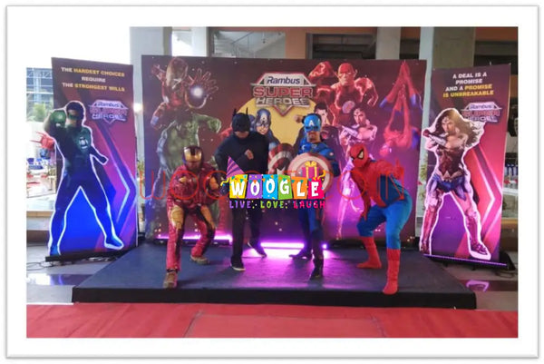 Live Cartoon Character and Mascots for Memorable Events | Woogle
